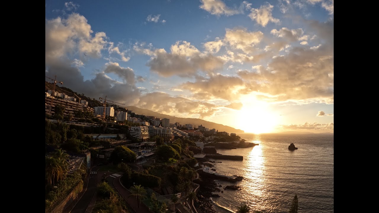 Funchal sunrise, September 2022 - YouTube
