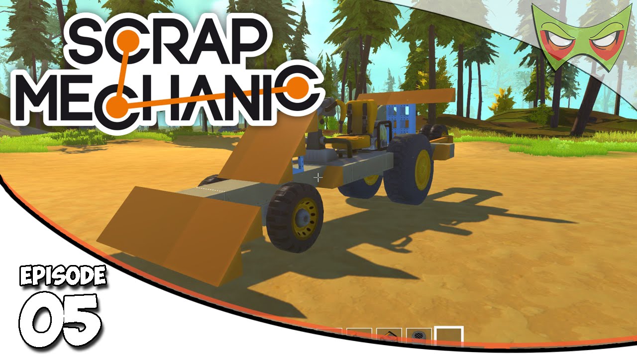 Scrap Mechanic Gameplay - Ep. 05 - Formula-1 Race Car - Lets Play - YouTube