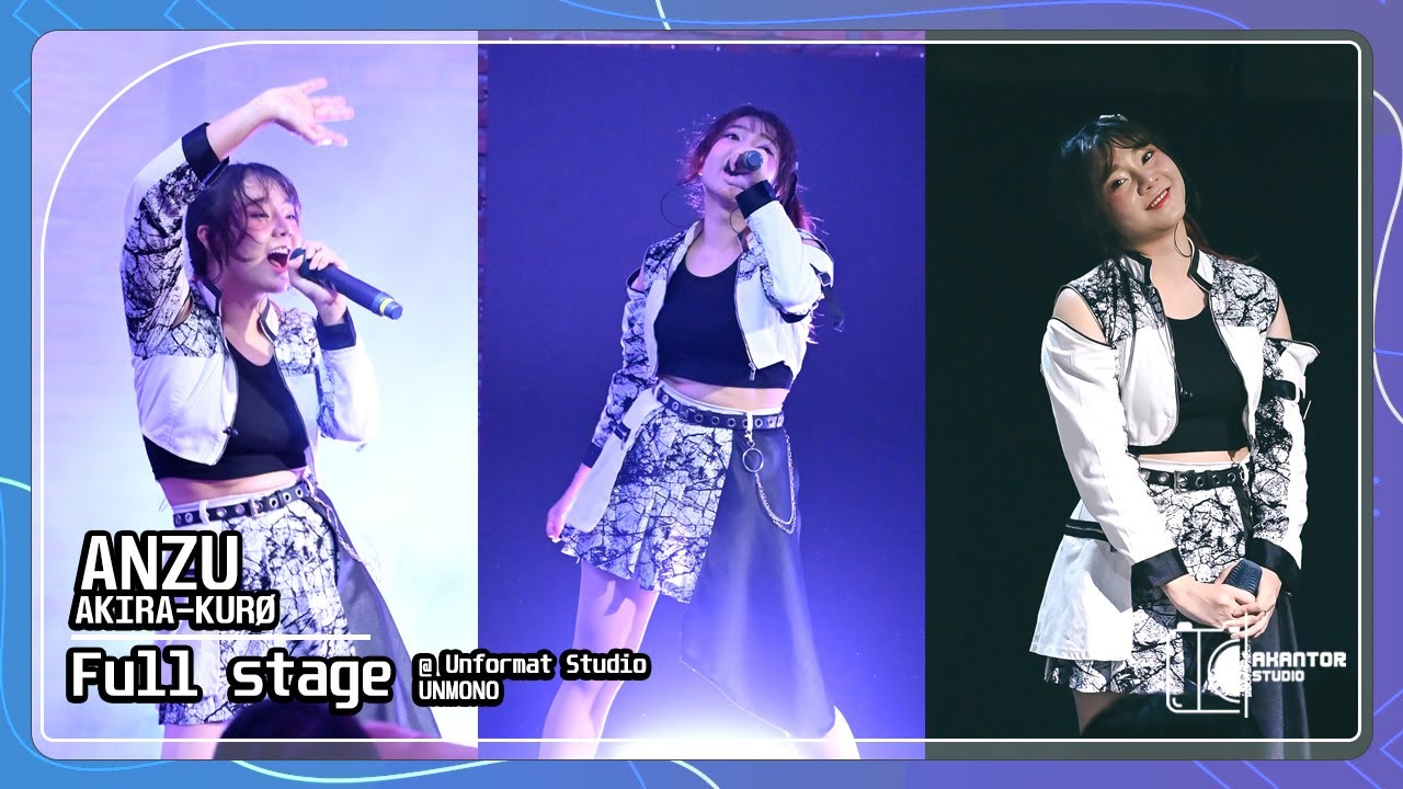 Anzu AKIRA KURØ - Fullstage 4K [Fancam] | UNMONO 30 JUNE 2024 - YouTube