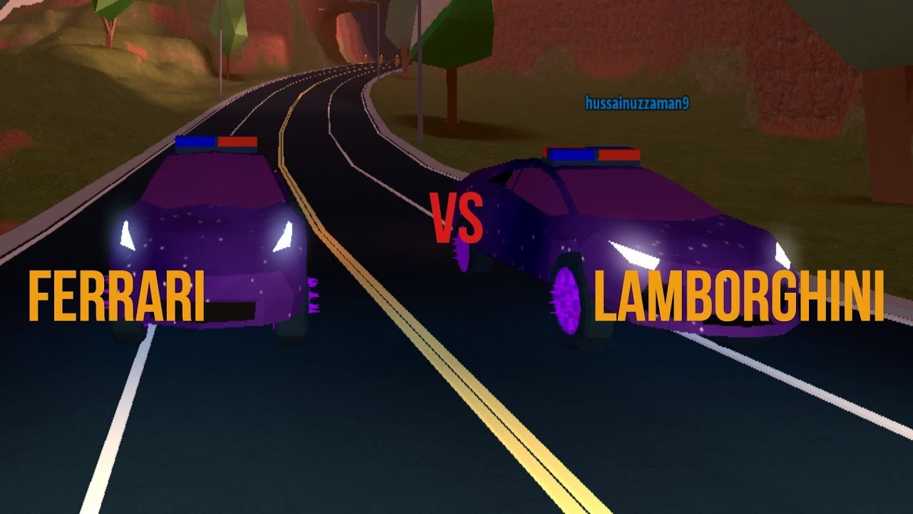 Ferrari Max VS Lamborghini Max Roblox Jailbreak (WHO WILL WIN!?!) - YouTube