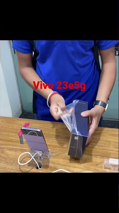 😍😇vivo 23 e5g unboxing - YouTube