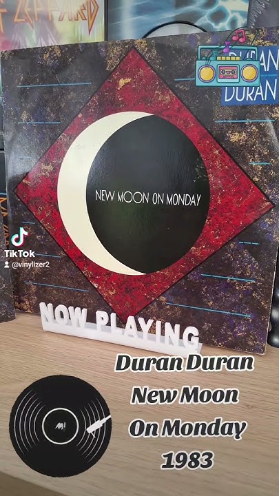 Duran Duran New Moon On Monday #80s, #vinyl, - YouTube