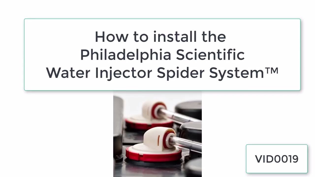 How to Install a Water Injector Spider System™ - YouTube