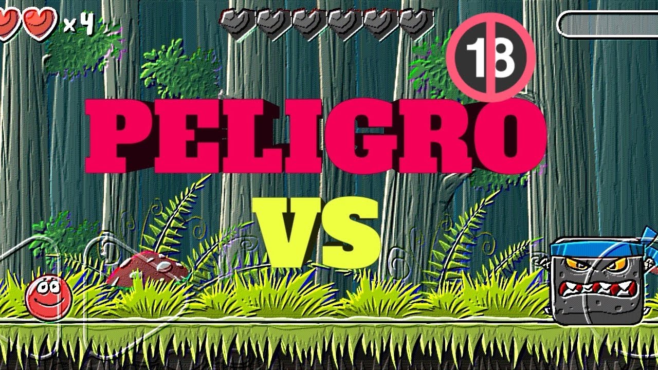 juegos para celular GRATIS en Android bolita roja//redball4💯 - YouTube