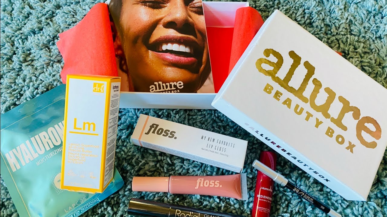 Allure Beauty Box Unboxing February and March Boxes PLUS April Box DEAL ...