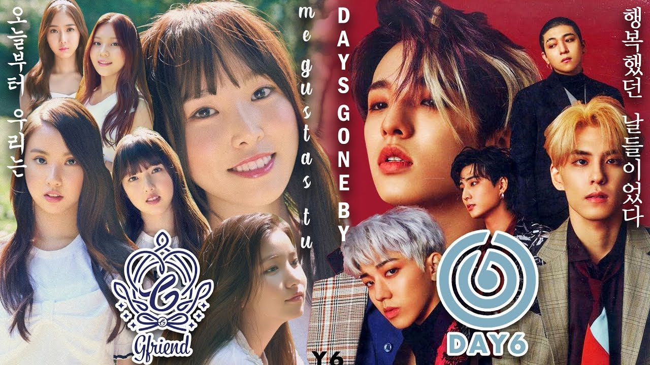 [400 subs!] DAY6 x 여자친구 GFRIEND - days gone by 행복했던 날들이었다 / Me gustas tu 오늘부터 우리는 💑 (mashup 매쉬업 ...