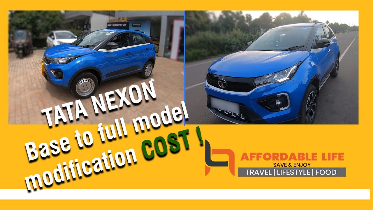 Tata nexon 2020 modification cost | Nexon accessories | Nexon ...
