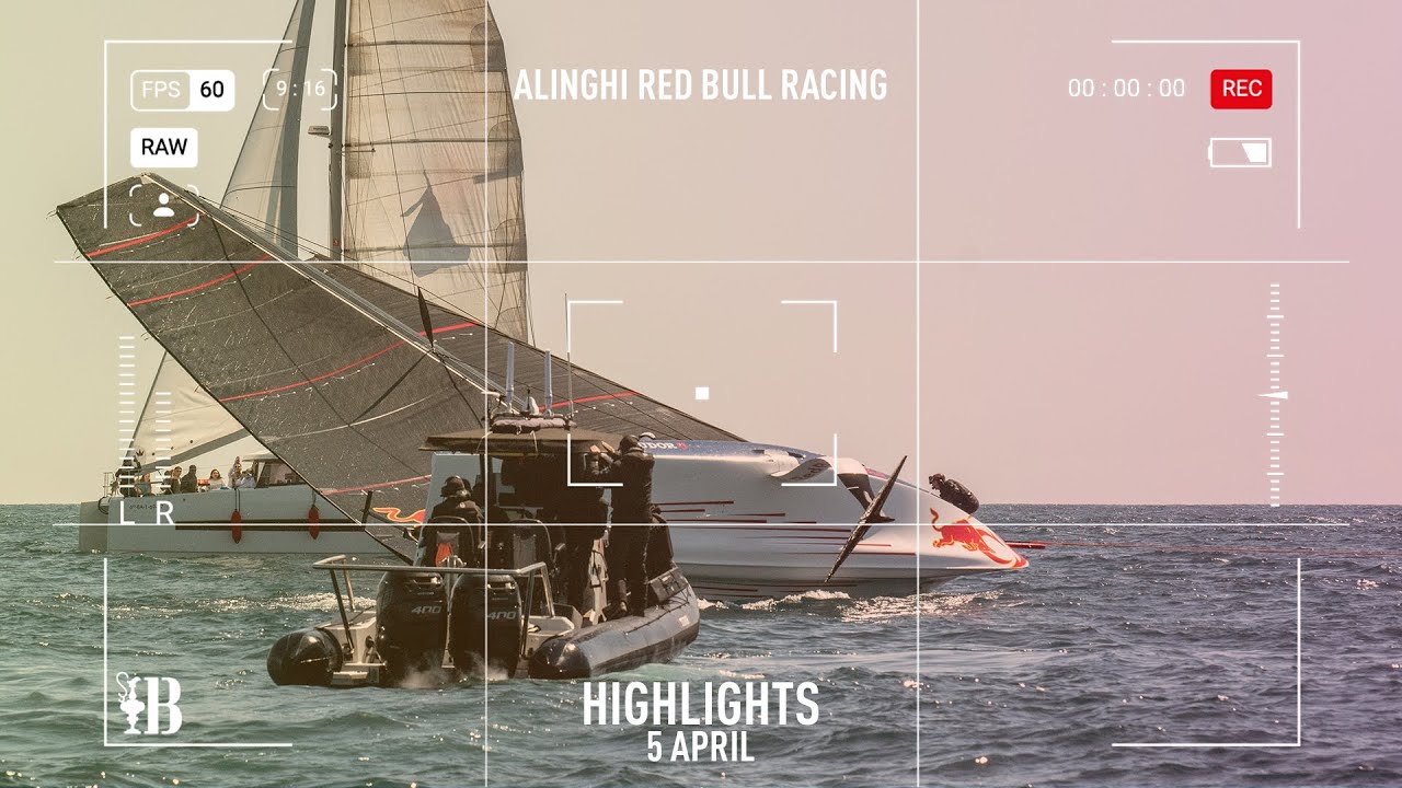 Alinghi Red Bull Racing AC40-4 Day 16 Summary - YouTube