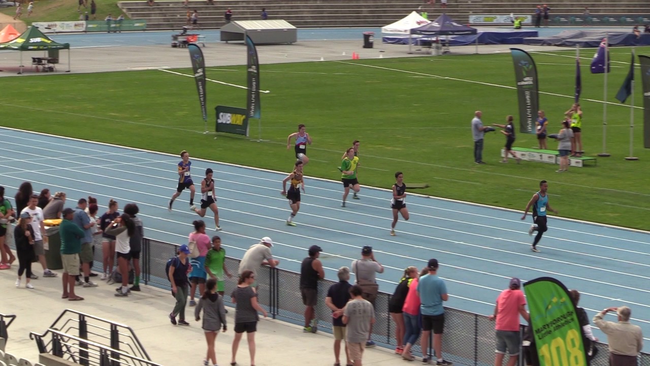2017 STATE TRACK & FIELD CHAMPIONSHIPS: BOYS U14 200M FINAL // LAVicTV ...