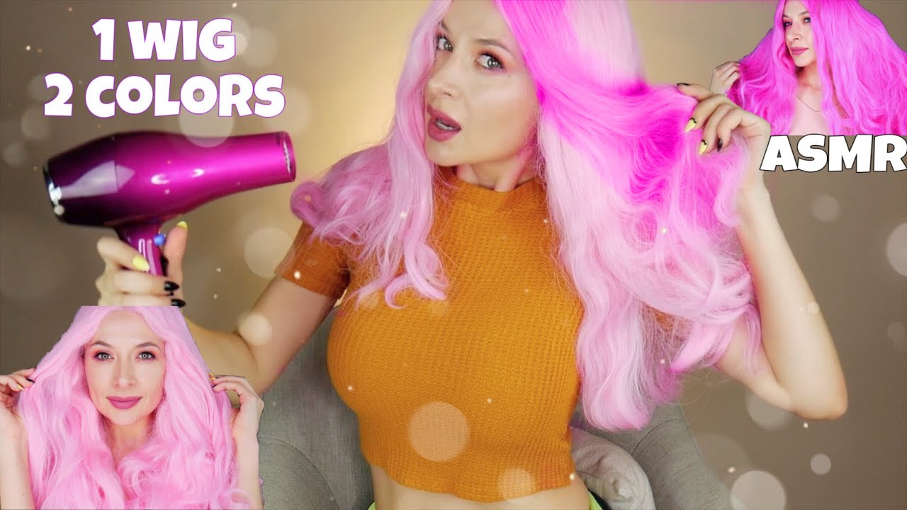 Color changing wig. Say wuut?!! *Donalove hair **ASMR - YouTube