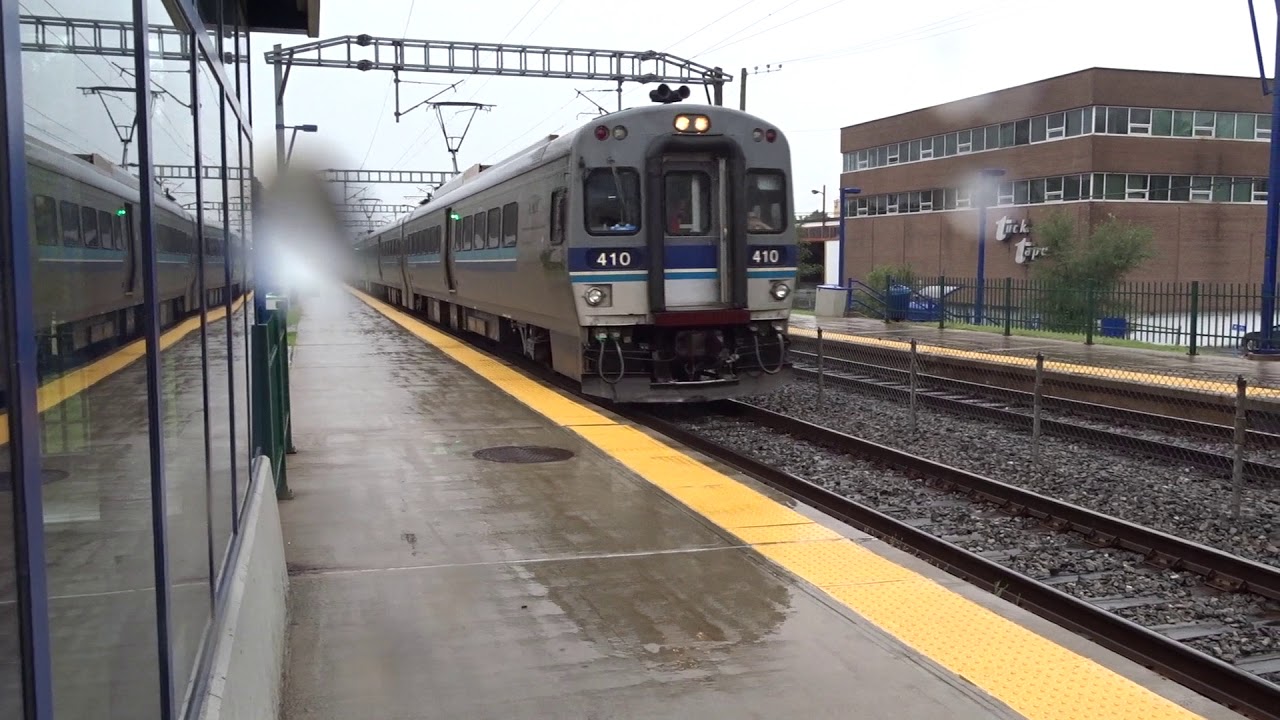 Exo {RTM} EMU Train Eastbound To Montreal At Gare Montpellier Station ...