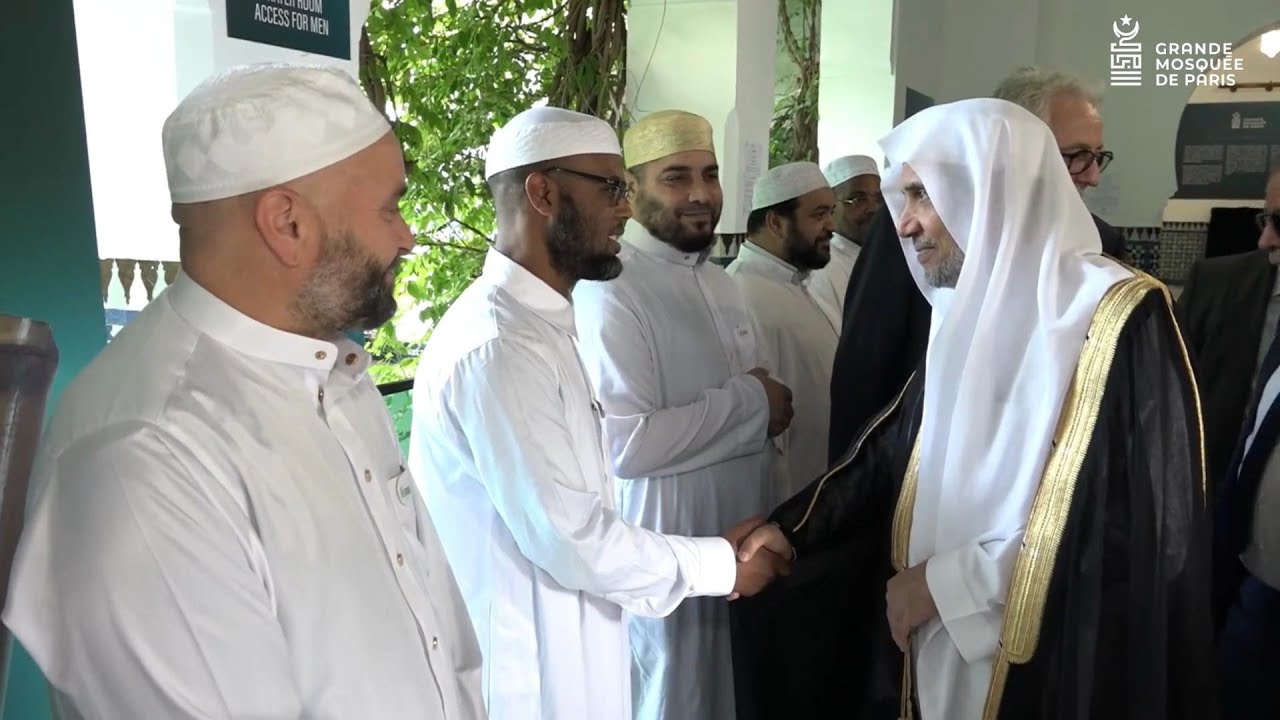 Visite de Muhammad Al-Issa, secrétaire général de la Ligue islamique ...