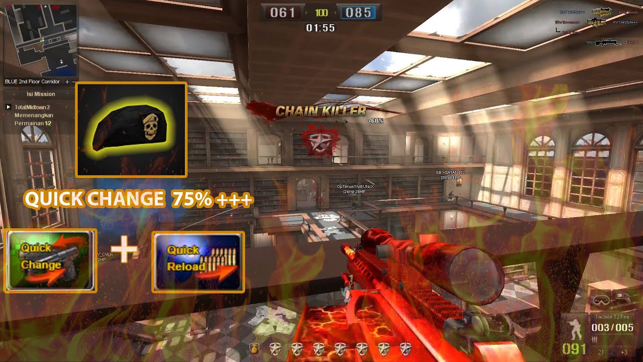 Point Blank Clips || pake tactilte fire + quick change 75%++ AUTO PANEN ...
