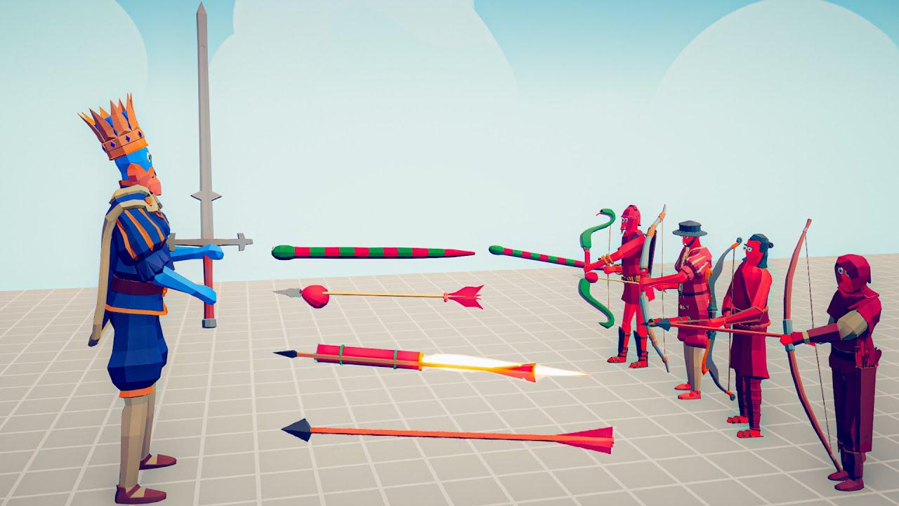 ALL ARCHERS vs EVERY UNIT - Totally Accurate Battle Simulator TABS ...