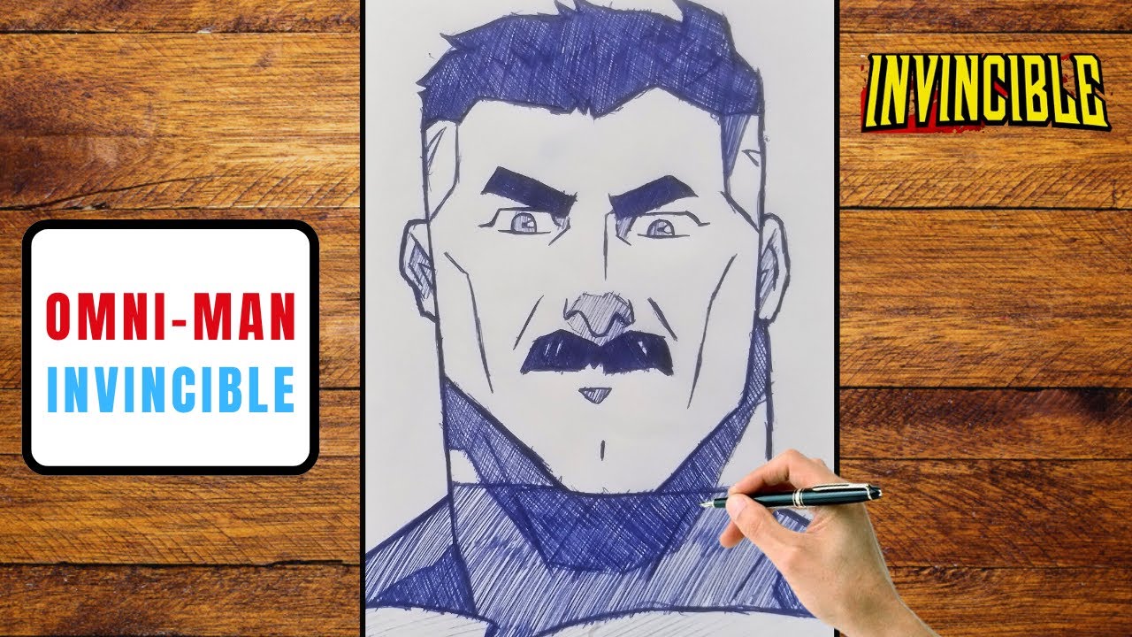 How to draw Omni-man | Invincible - YouTube