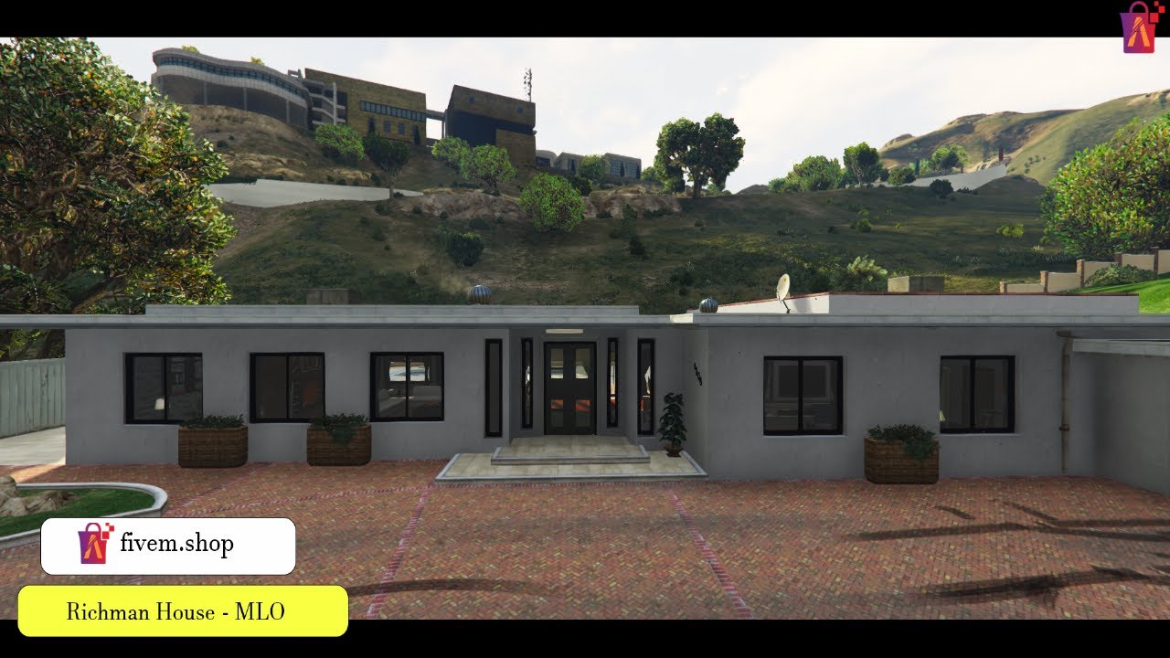 Richman House MLO | FiveM Mansion MLO #fivem #house - YouTube