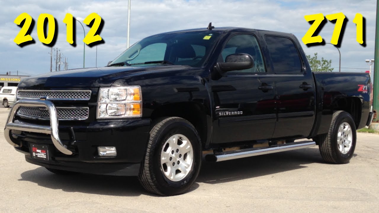 2012 Chevrolet Silverado 1500 LT Z71 - Ride Time - Winnipeg, MB - YouTube