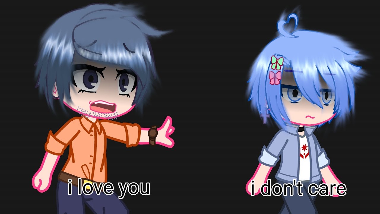 I love you I don't care meme frank fairest and Benjamin fnf soft gacha ...