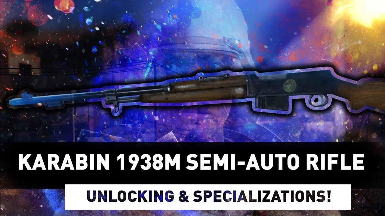 Battlefield V: Karabin 1938m Semi-Auto Rifle - Unlocking ...