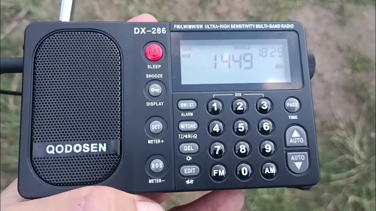 TEF6686 vs Qodosen DX-286 on MW - YouTube