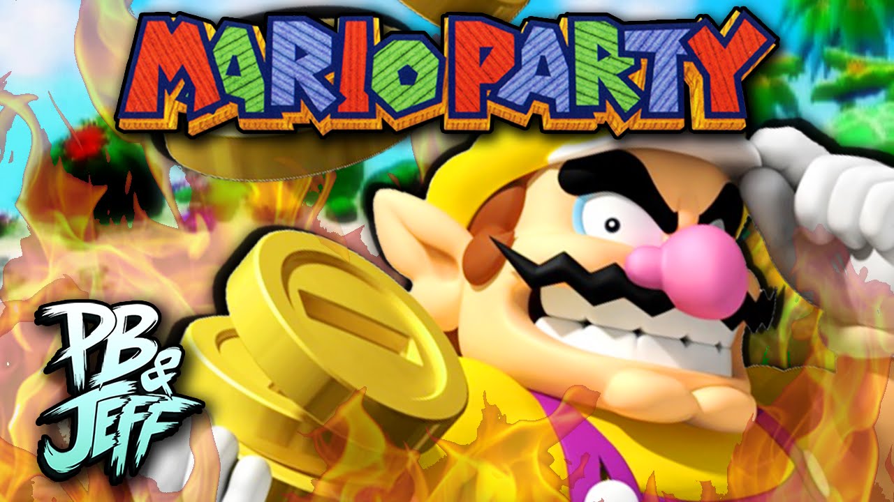 WARIO CHEATS! - Mario Party 1 Tropical Island (Part 2) - YouTube