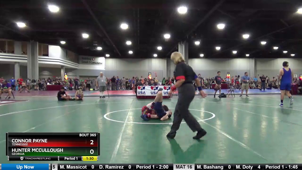 Schoolboy 87 Connor Payne Tennessee Vs Hunter Mccullough Georgia - YouTube