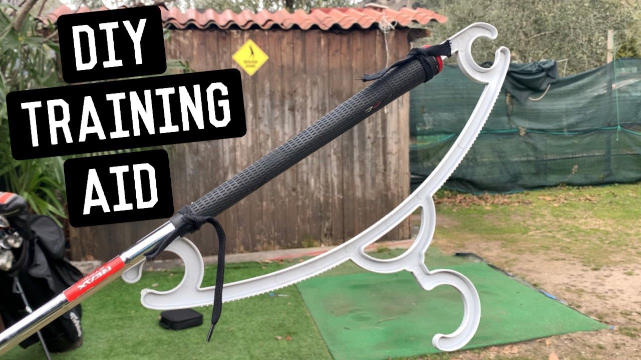 DIY Golf Training Aid | The Hanger - YouTube