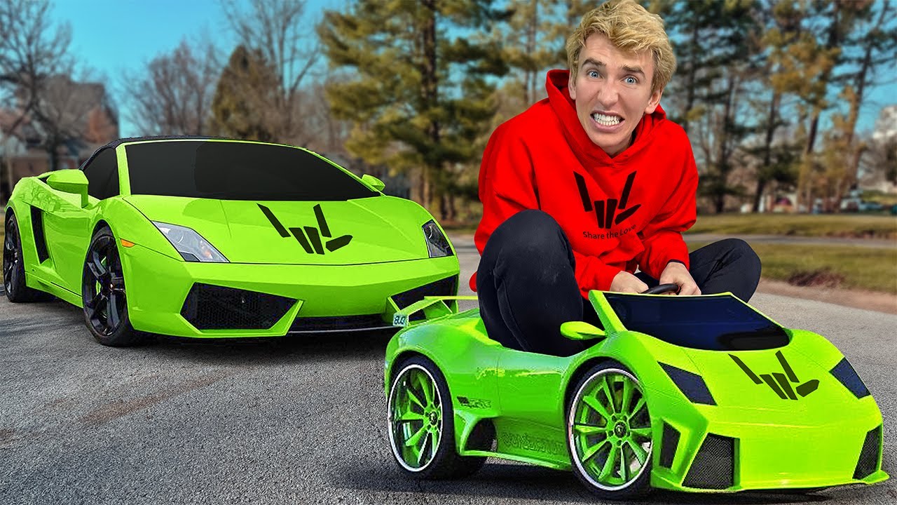 Im Building a MINI Lamborghini Supercar!! *So Tiny* - YouTube