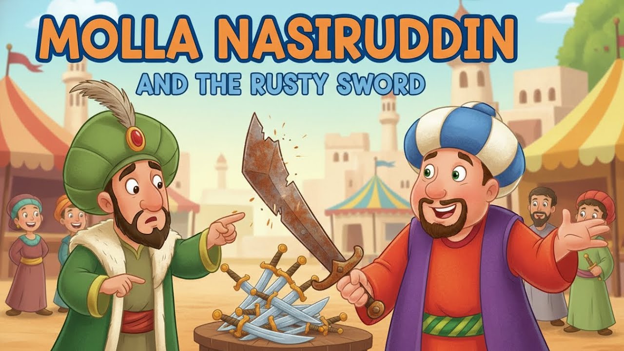 Roya Cartoon Land–The Miracle of the Blade: Molla Nasiruddin’s Witty ...