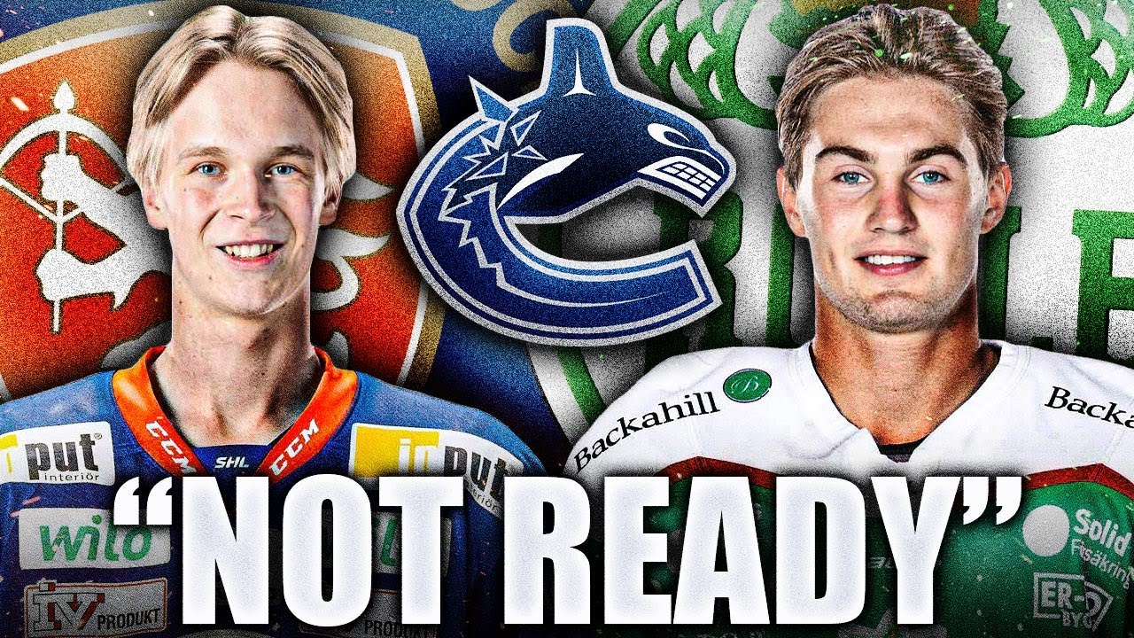 Re: Nils Hoglander IS NOT READY For the NHL, Needs Another SHL Year ...