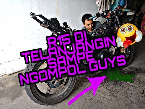 R15 DI TELANJANGIN SAMPE NGOMPOL GUYS |motovlog manado|