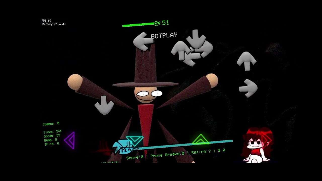 fnf dave and bambi : hellbreaker : death penalty mode - YouTube