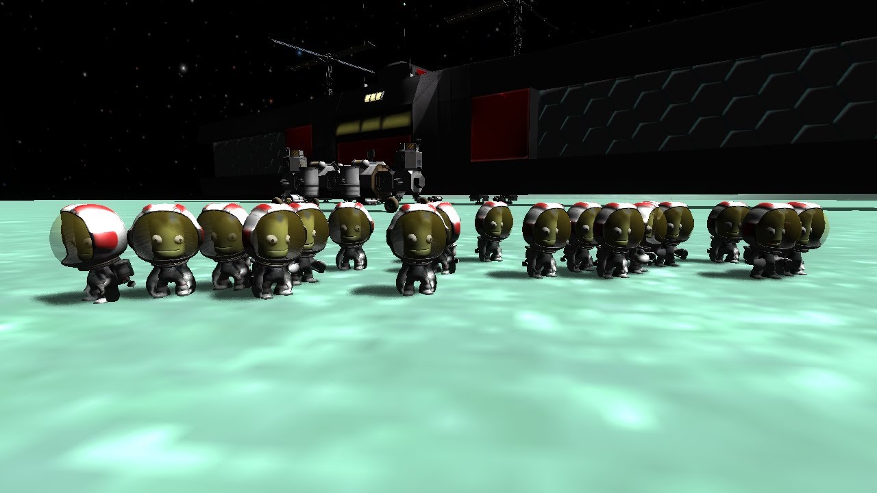 Kerbal Space Program #40 - Minmus Sub Colony Pt. 4 - Revamp - YouTube