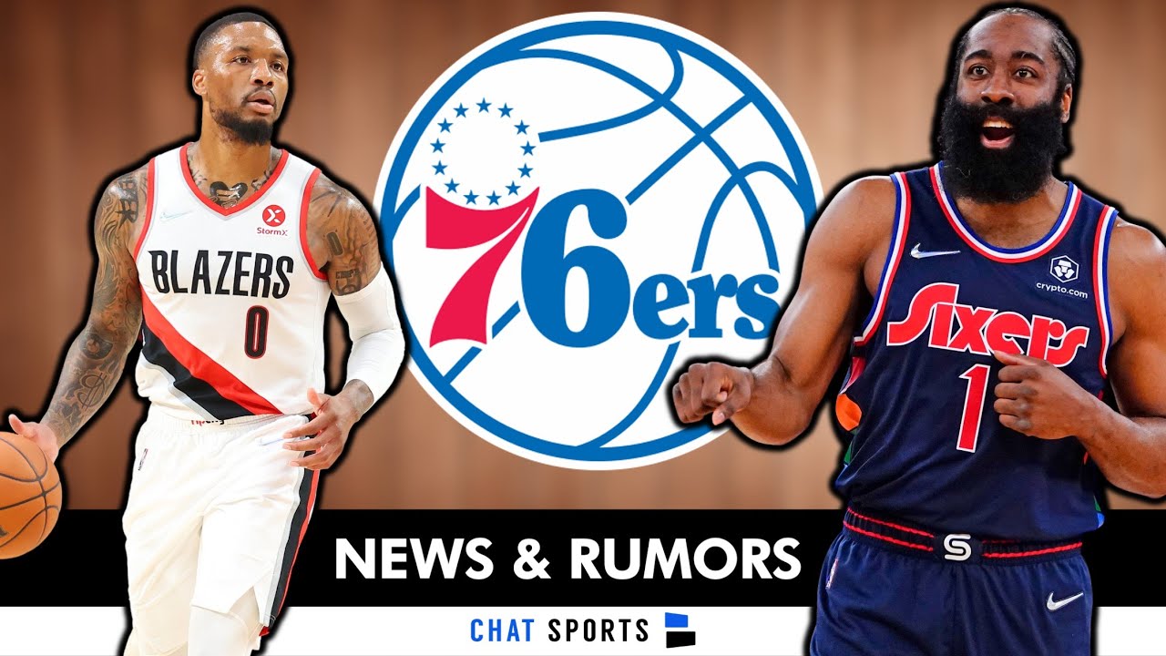 LATEST 76ers Rumors: Damian Lillard TRADE For Tyrese Maxey? James ...