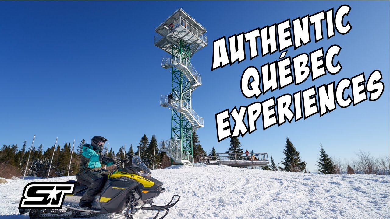 Can't-Miss Snowmobiling Experiences in Québec - YouTube