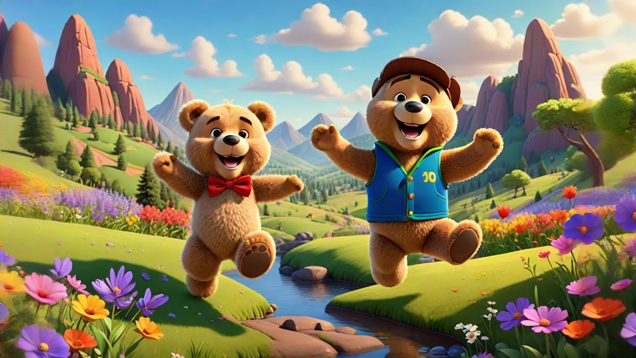 Jump Jump with Teddy Bear | Fun Teddy Bear Song for Kids | Nursery ...
