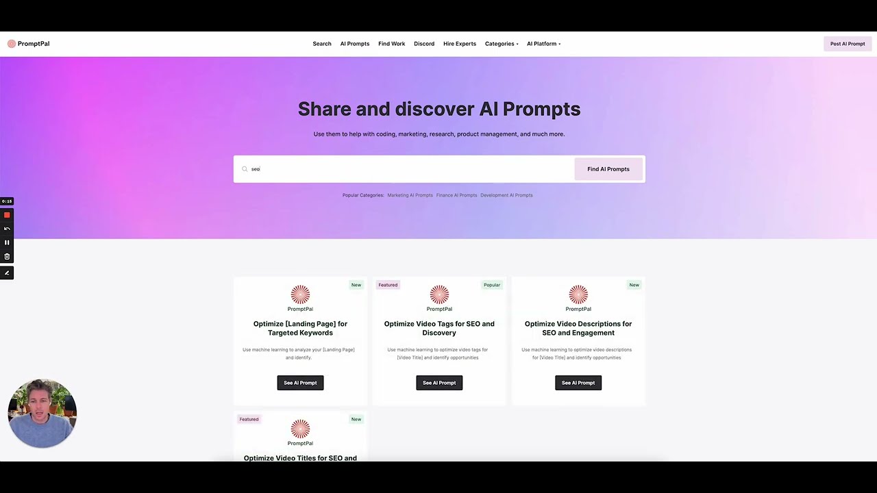 PromptPal: Discover the Best AI Prompts for ChatGPT - YouTube