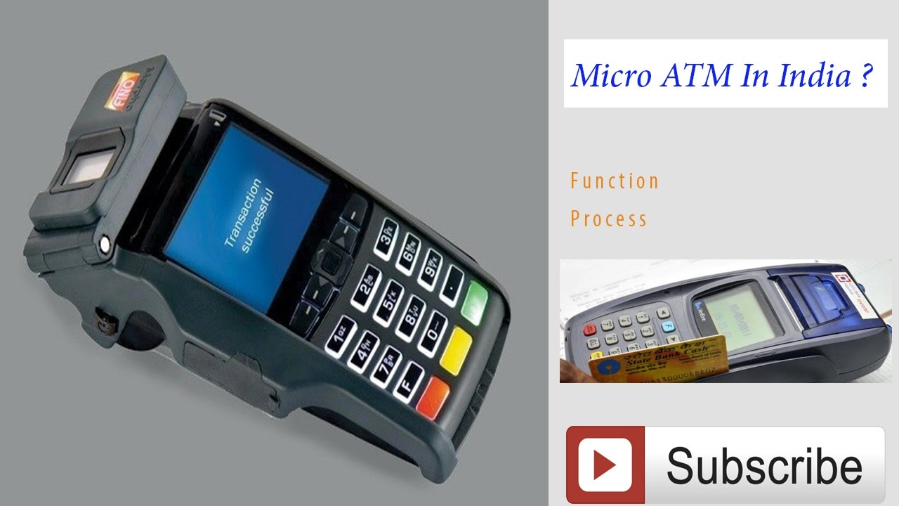 Micro ATM Will Be Soon Started In India | This Is Latest News In India ...