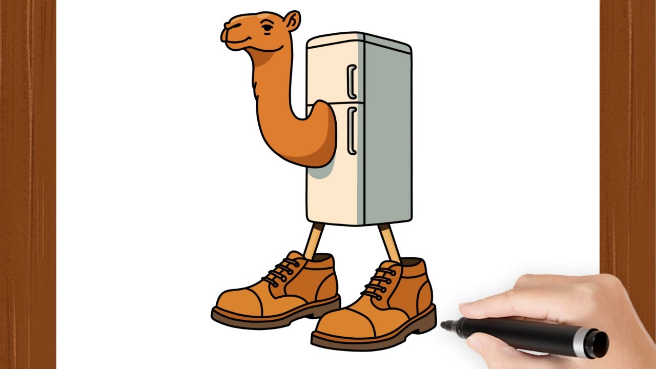 How To Draw a FRIGO CAMELLO I BRAINROT I Easy - YouTube