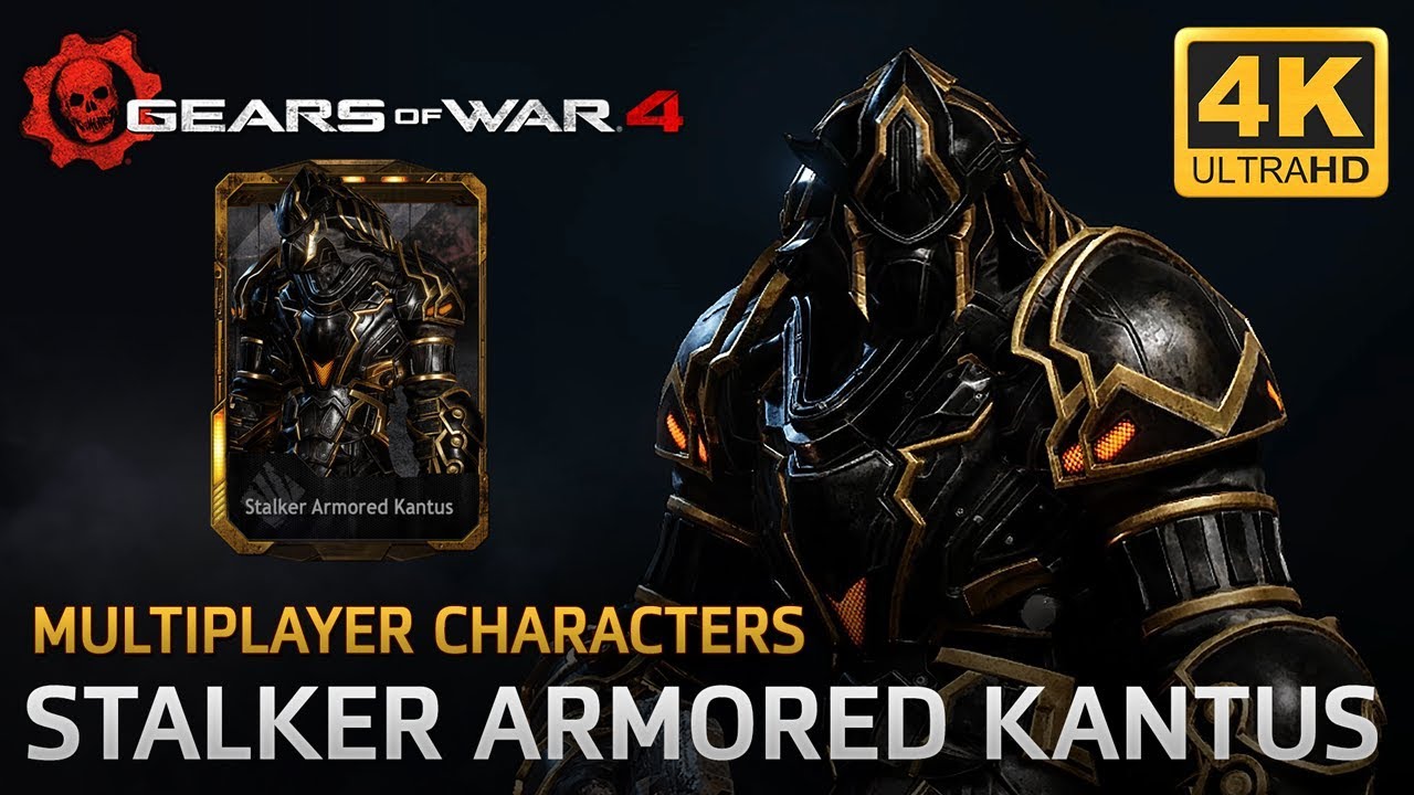 Gears of War 4 - Multiplayer Characters: Stalker Armored Kantus - YouTube