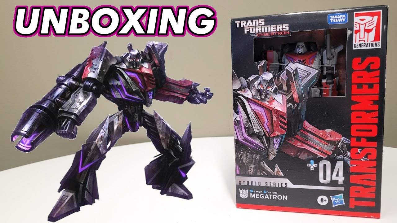 Unboxing and Reaction: Gamer Edition WFC Megatron - YouTube