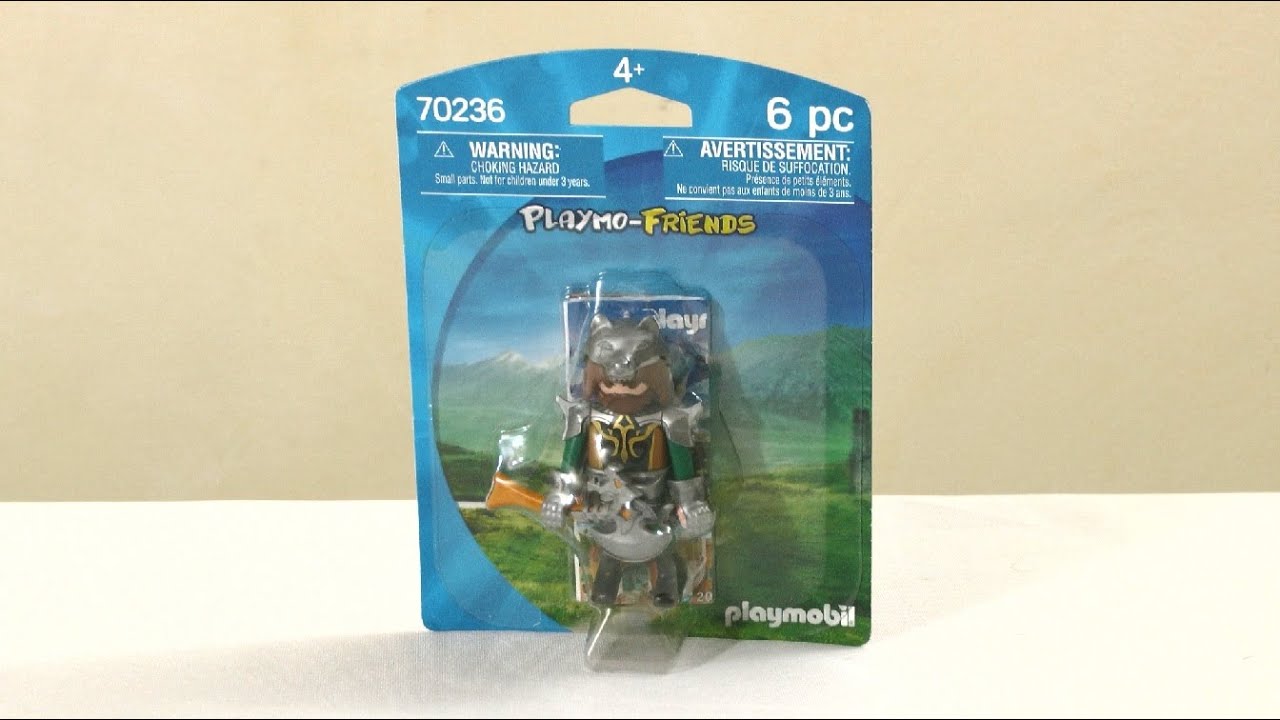 Unboxing Playmobil : Le guerrier du Loup (2020) – 70236 - YouTube