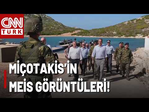 Miçotakis'ten Olay Meis Görüntüleri! Miçotakis Meis'te Neyin Peşinde?
