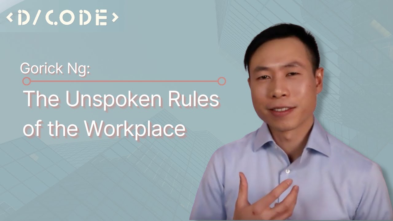 The Unspoken Rules of the Workplace: Gorick Ng explains his new book ...