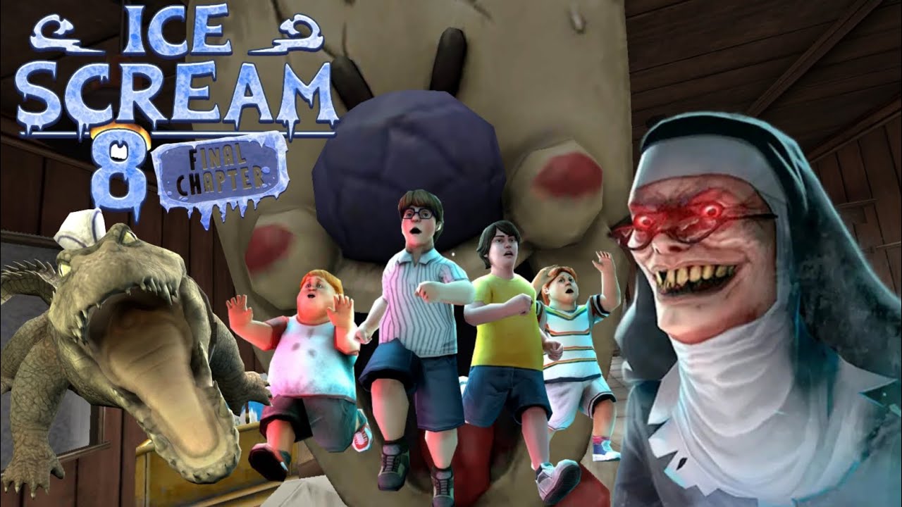 ice cream 8 final chapter gameplay part 1 - YouTube