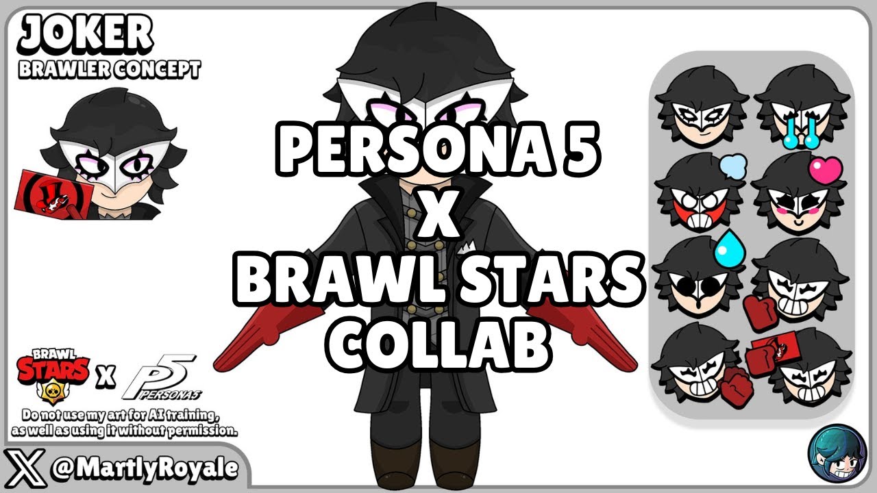 Persona 5 X Brawl Stars Collab & Skins - YouTube