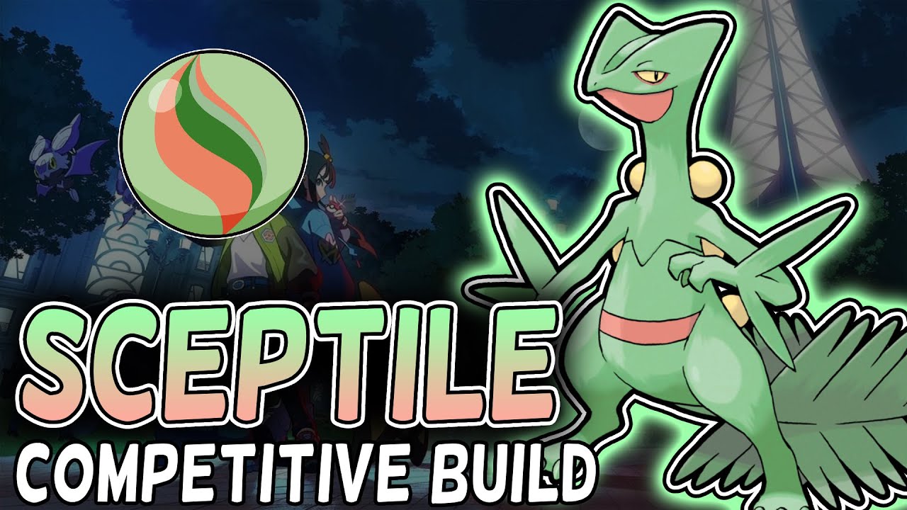 Mega Sceptile Build For Competitive In Pokemon Legends Z-A - YouTube