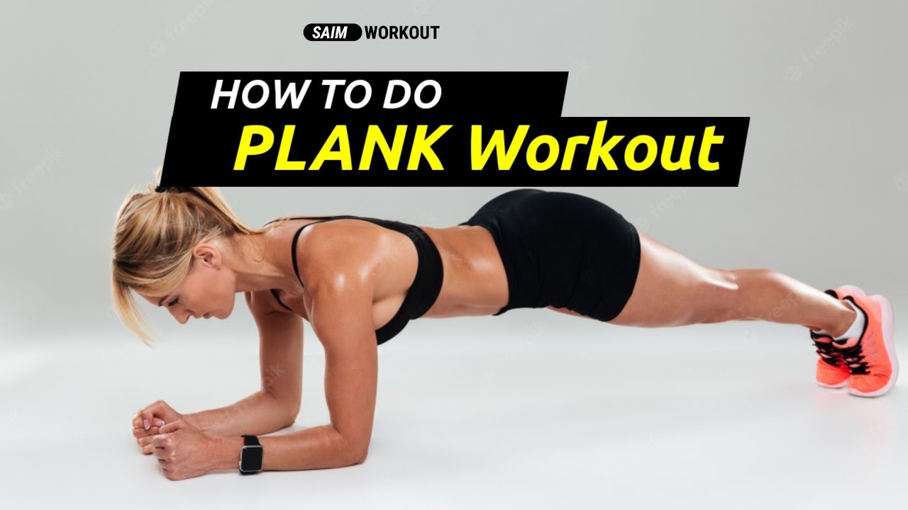 How To Do Plank Exercise || how to plank properly || plank exercise ...