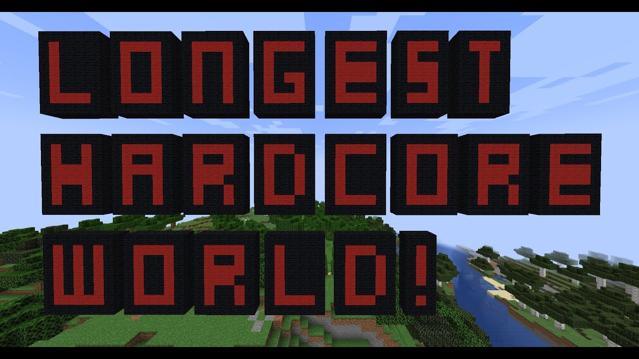 My Channel Introduction (Longest Minecraft Hardcore World) - YouTube