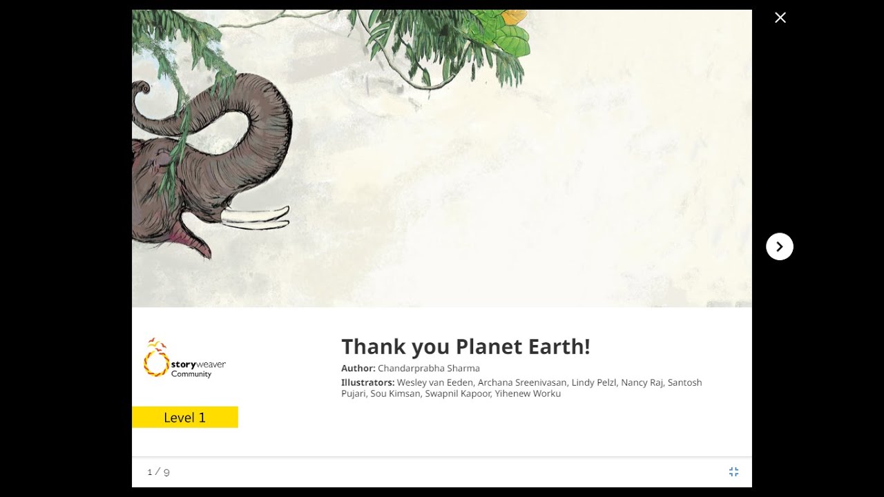 Thank you Planet Earth - Picture book (Read - along series - Pratham ...